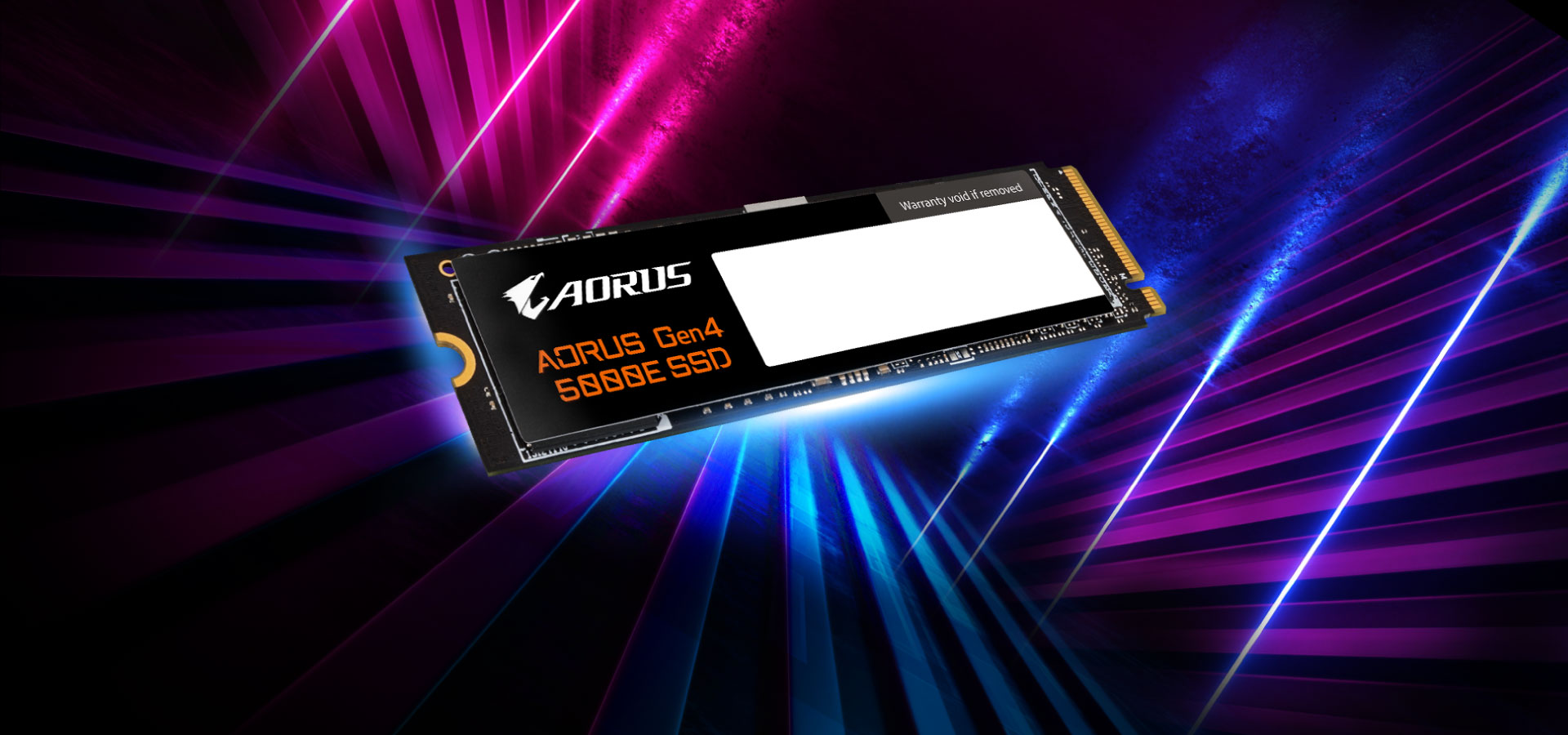 SSD AORUS NVMe 5000E Gen4 500GB Aslan Uruguay
