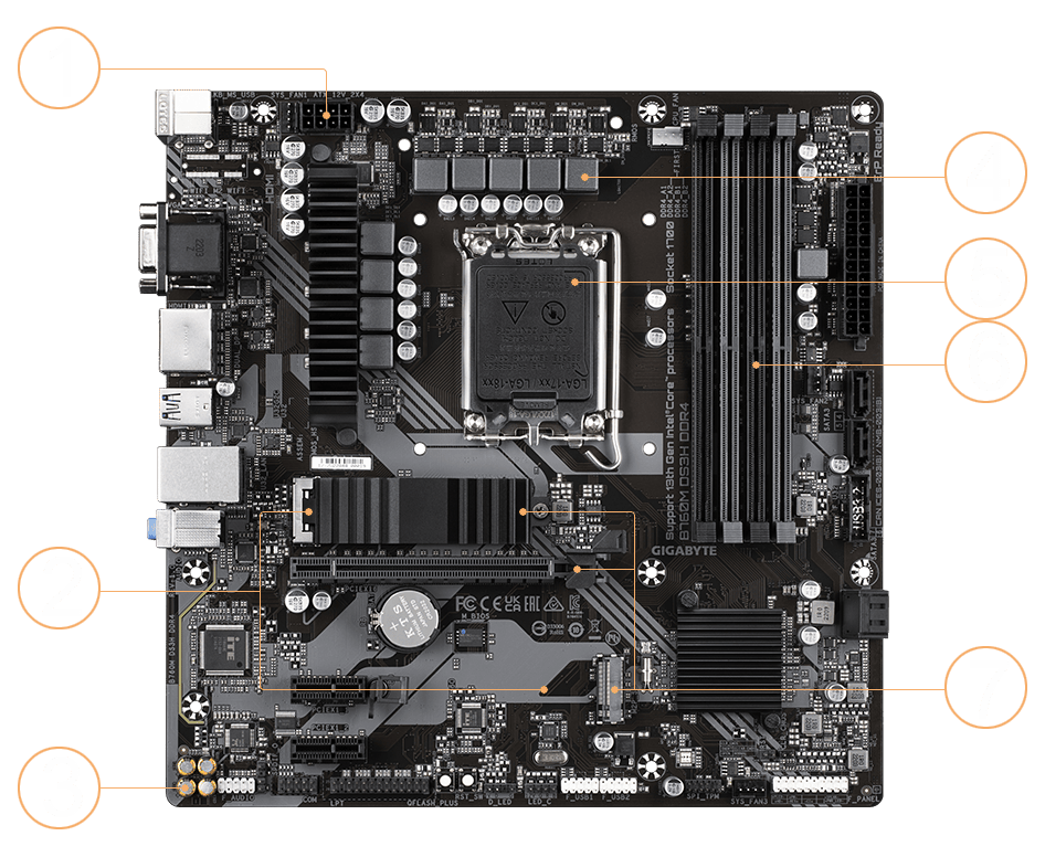 GIGABYTE B660M DS3H AX DDR4 (B660/ Intel/LGA 1700/ Micro-ATX/ DDR4/ Du ... GIGABYTE B660M DS3H AX DDR4 (B660/ Intel/LGA 1700/ Micro-ATX/ DDR4/ Du ...