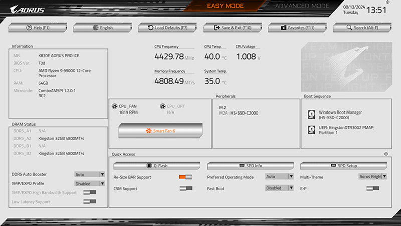 B850M AORUS ELITE WIFI6E ICE｜AORUS - 技嘉科技