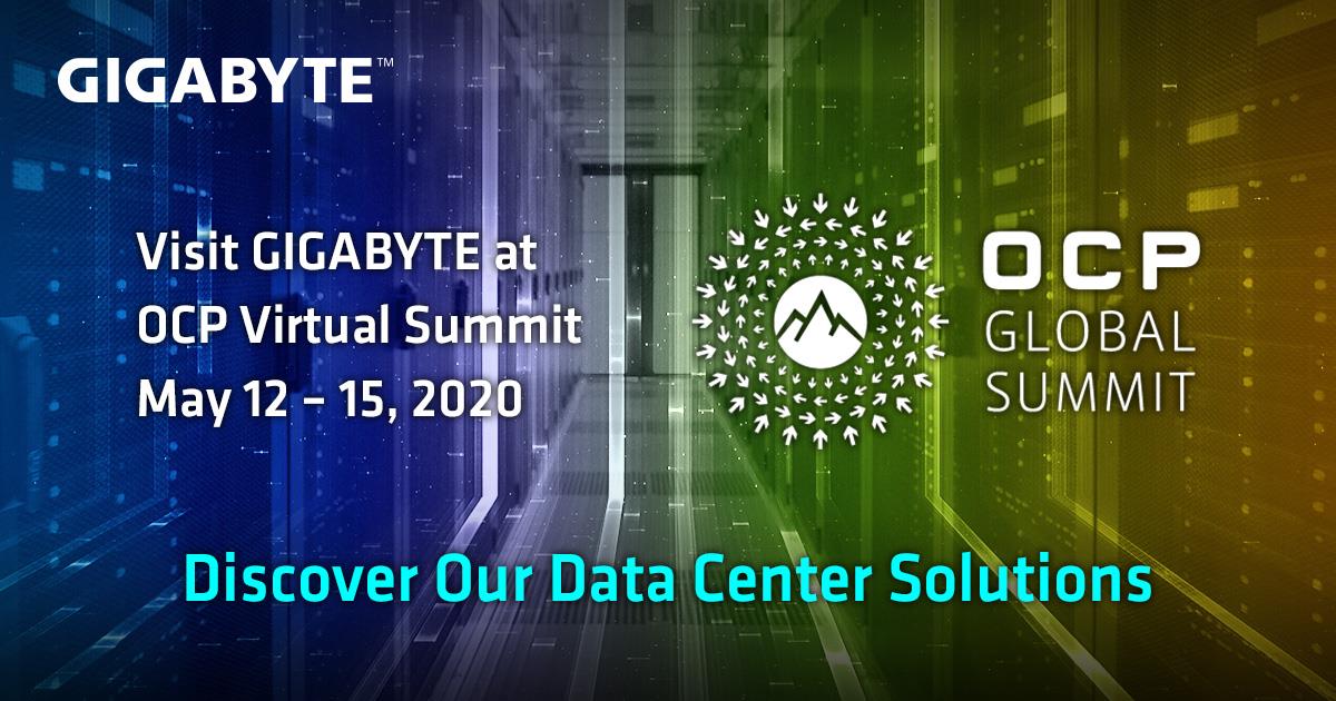 GIGABYTE brings three solutions for future data center to OCP Virtual ...