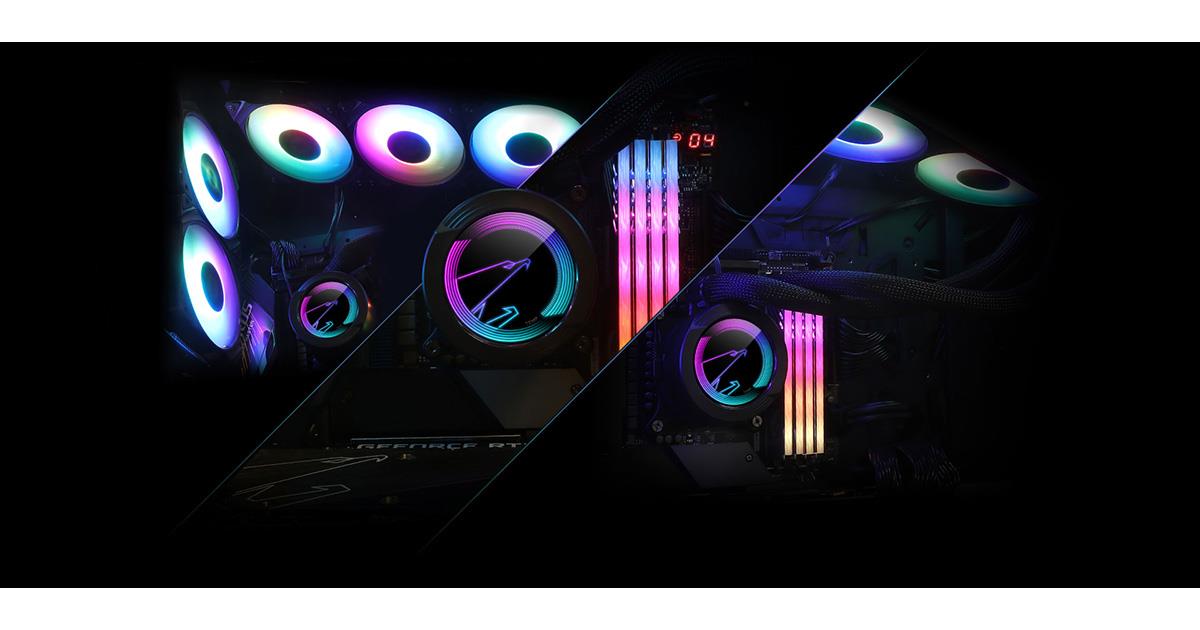 GIGABYTE Releases the New AORUS WATERFORCE SERIES AIO Liquid Coolers ...