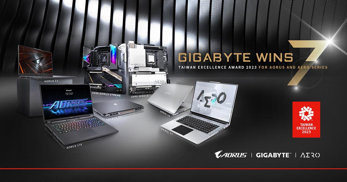 GIGABYTE Wins 7 Taiwan Excellence Award 2023 Once Again | News ...