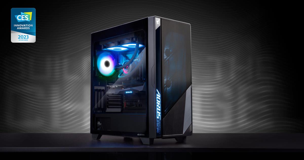 GIGABYTE AORUS STEALTH 500 Wins CES 2023 Innovation Award! | News ...