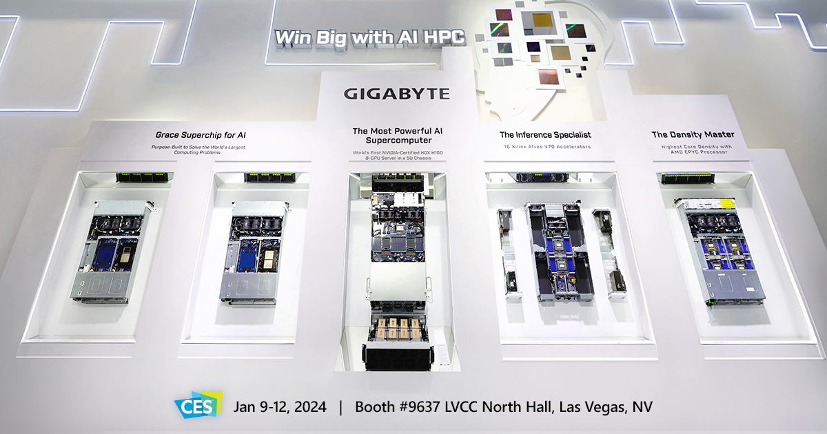 Future of COMPUTING is Coming – At CES 2024, GIGABYTE to Present Key Innovations and Accelerate ...