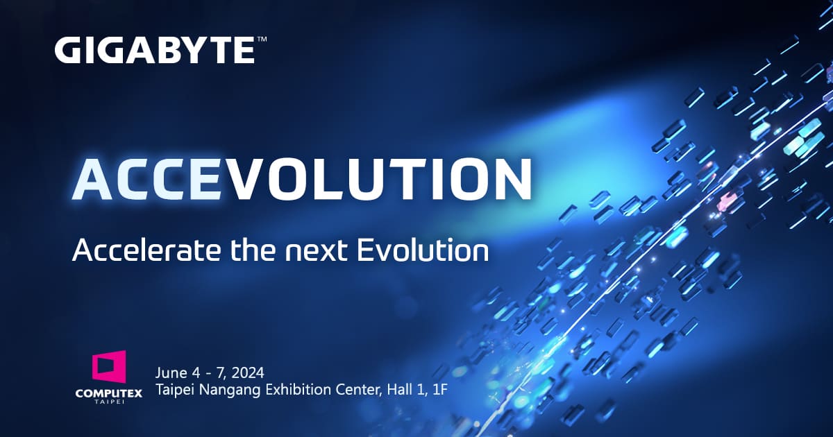 GIGABYTE Showcases a Whole Lot of Computing Power at COMPUTEX, Taking the AI-driven New ...