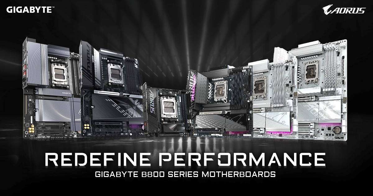GIGABYTE Redefines Intel and AMD B800 Series Motherboards Performance ...