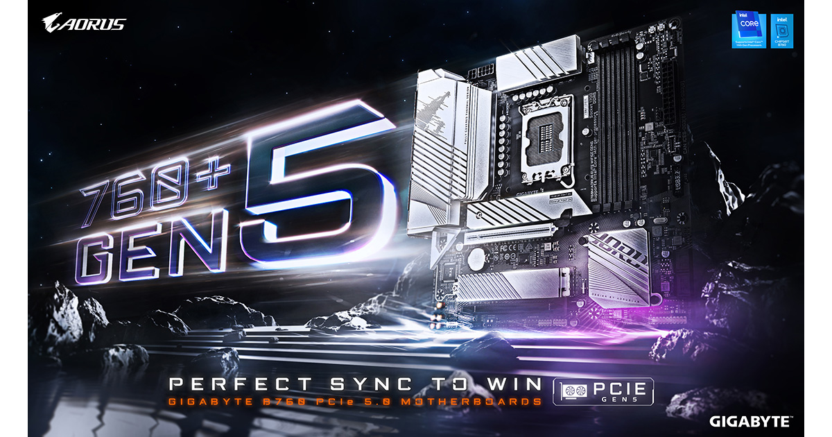 Synchronize the Winning PCIe Gen5 Graphics Performance on GIGABYTE B760 ...
