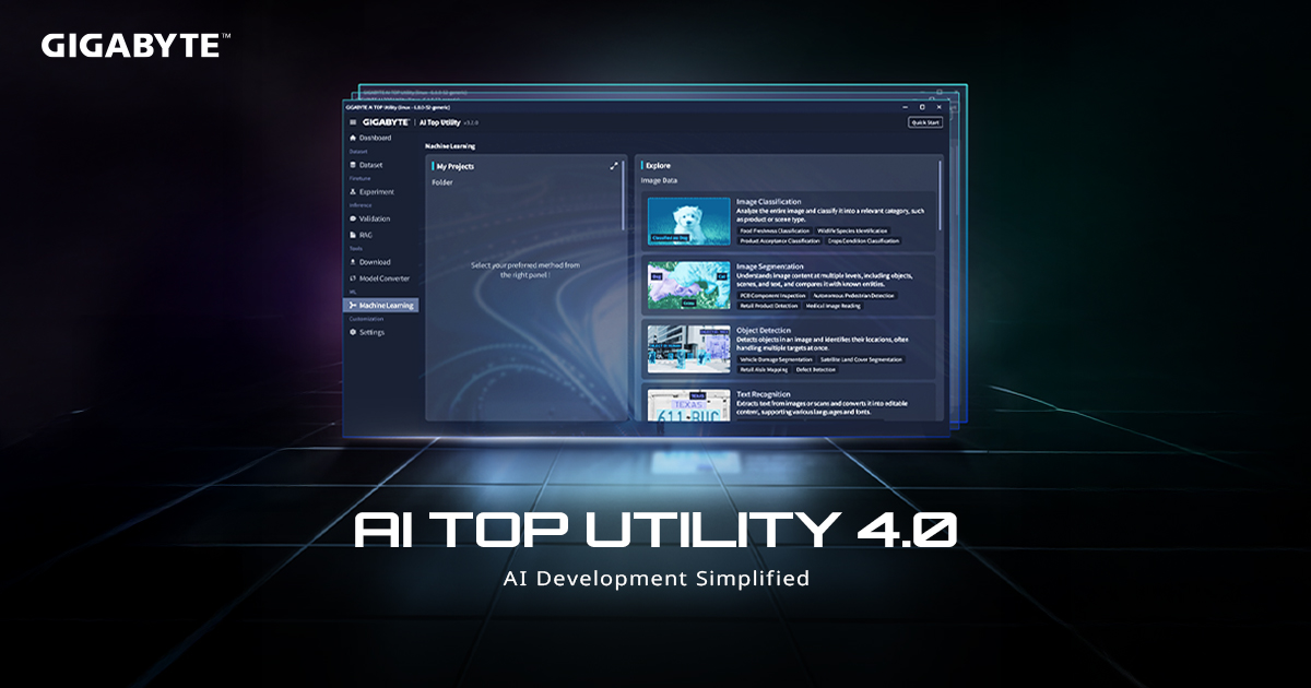 GIGABYTE Unveils AI TOP Utility 4.0: Revolutionizing Local AI Accessibility | News - GIGABYTE Global