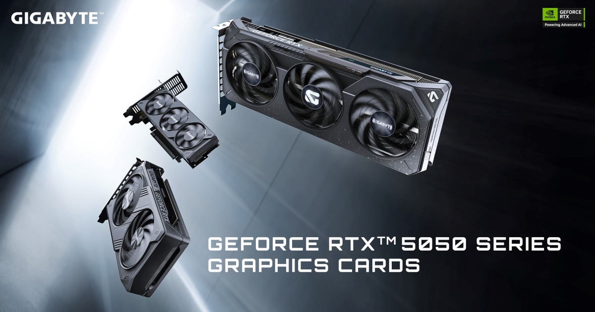 GIGABYTE Launches GeForce RTX 5050 Graphics Cards | ニュース - GIGABYTE Japan