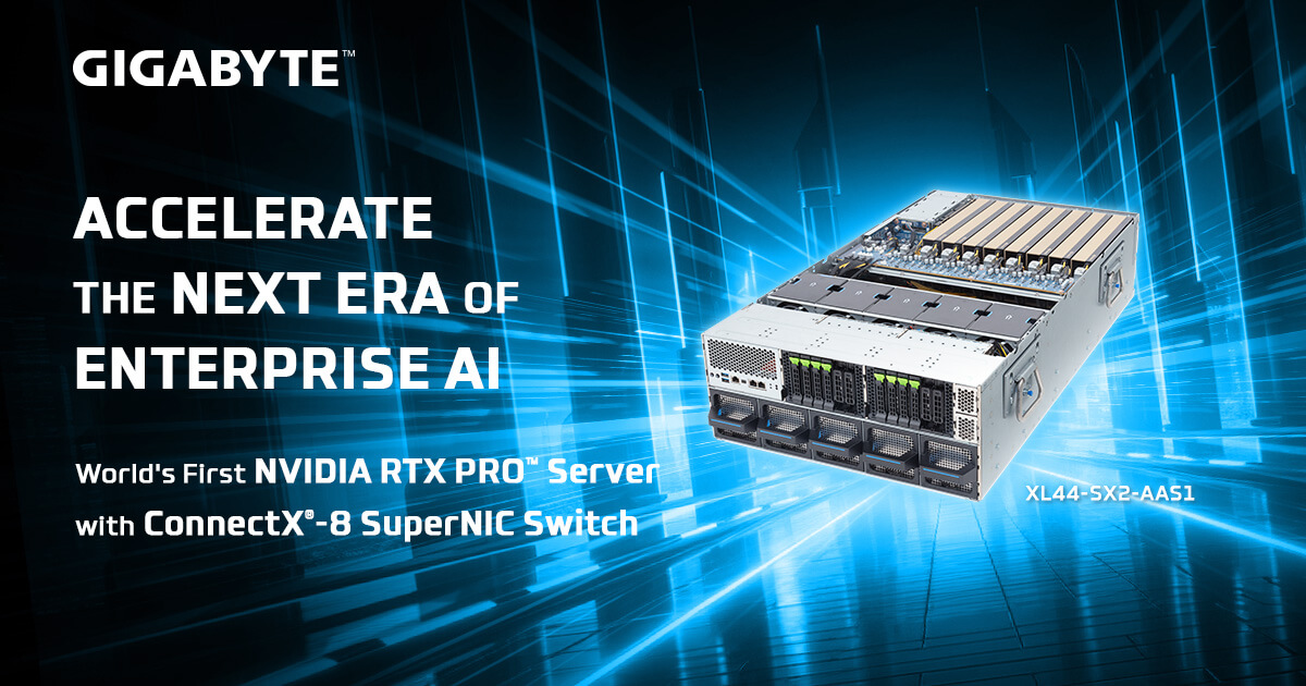 Giga Computing Expands NVIDIA RTX PRO Server Portfolio | News - GIGABYTE Israel