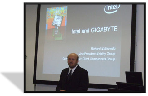 CeBIT ‘08 GIGABYTEIntel Joint Press Conference | News - GIGABYTE Global