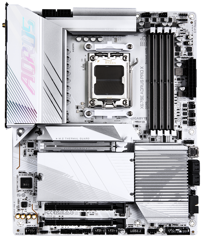 GIGABYTE AORUS X670E ホワイト・マザーボード発売  GIGABYTE AORUS X670E ホワイト・マザーボード発売 
