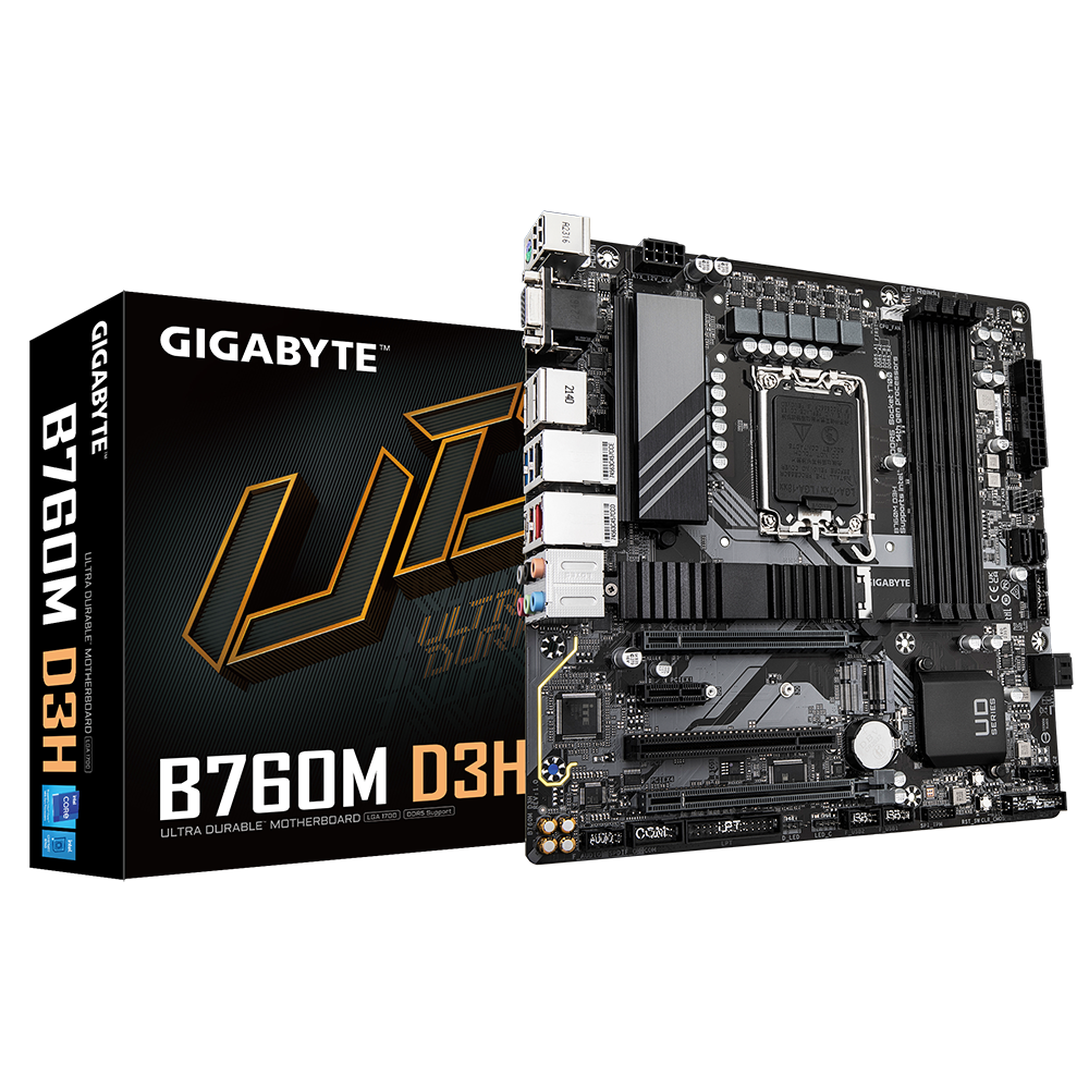 B760M D3H (Rev. 1.0) - Преимущества | Материнские платы GIGABYTE