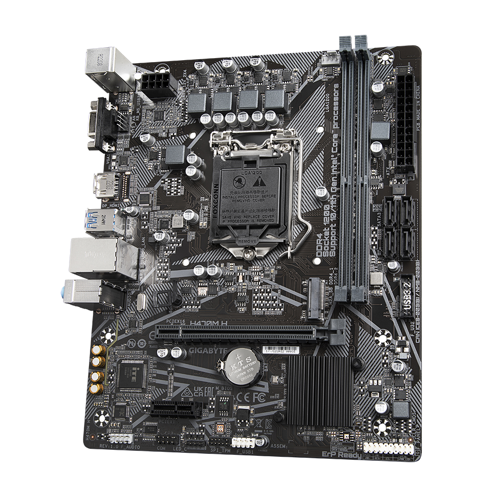 H470M H (Rev. 1.0) - Преимущества | Материнские платы GIGABYTE