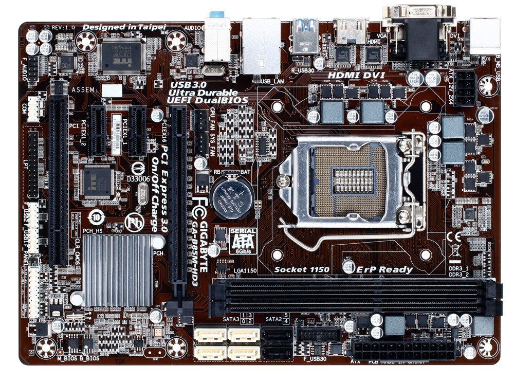 GA-B85M-HD3 (Rev. 1.x) - Преимущества | Материнские платы GIGABYTE
