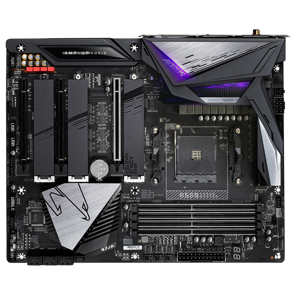 B550 AORUS MASTER - Преимущества | Материнские платы GIGABYTE