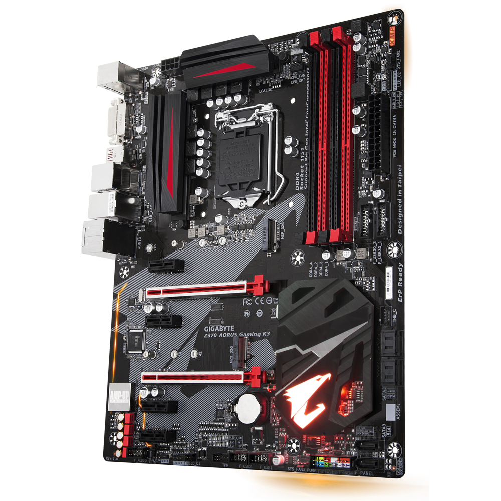 Z370 AORUS Gaming K3 (Rev. 1.0) - Преимущества | Материнские платы GIGABYTE