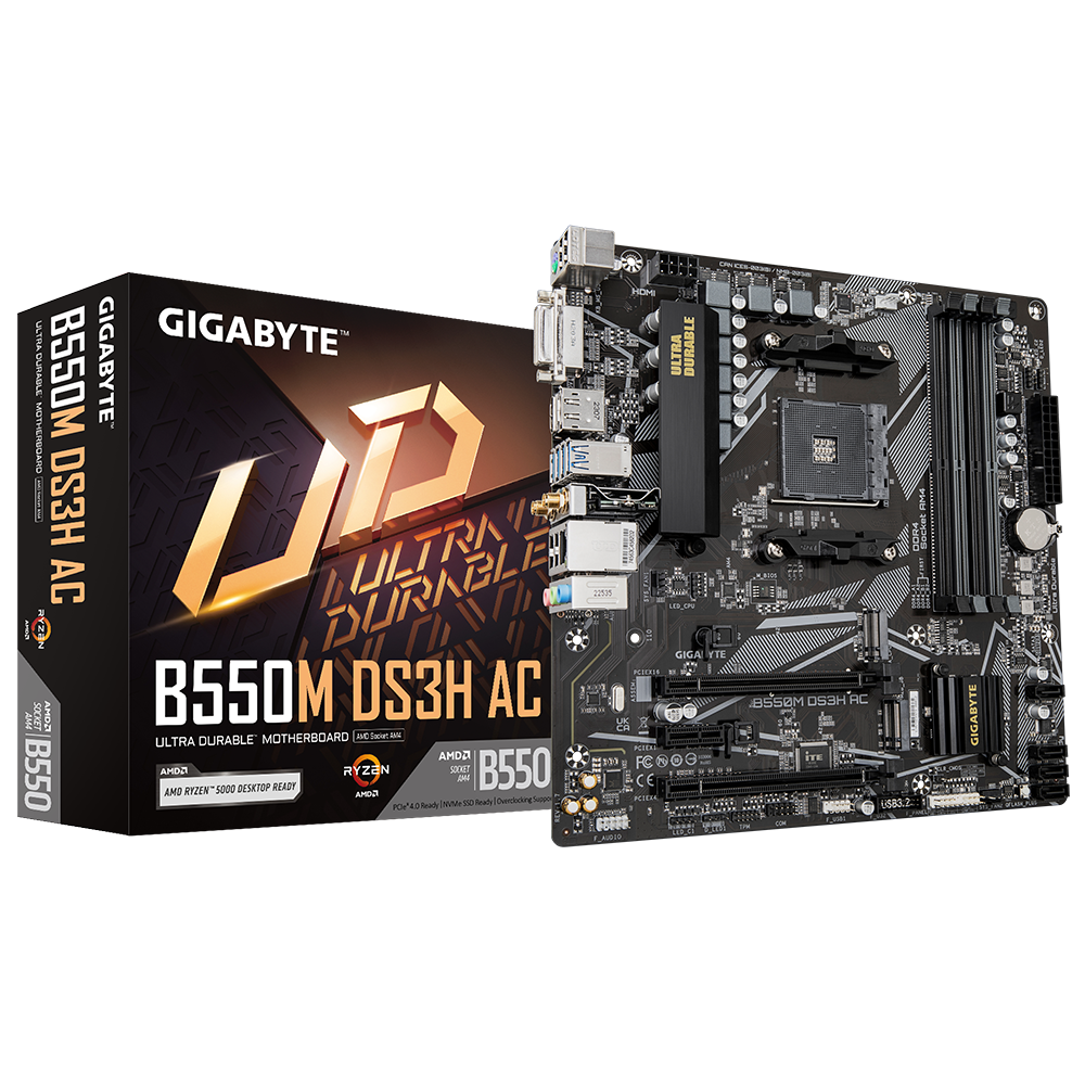 B550M DS3H AC Rev 1 7 Key Features Motherboard GIGABYTE
