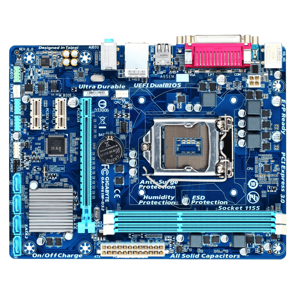 GA H61M DS2 Rev 6 0 GIGABYTE