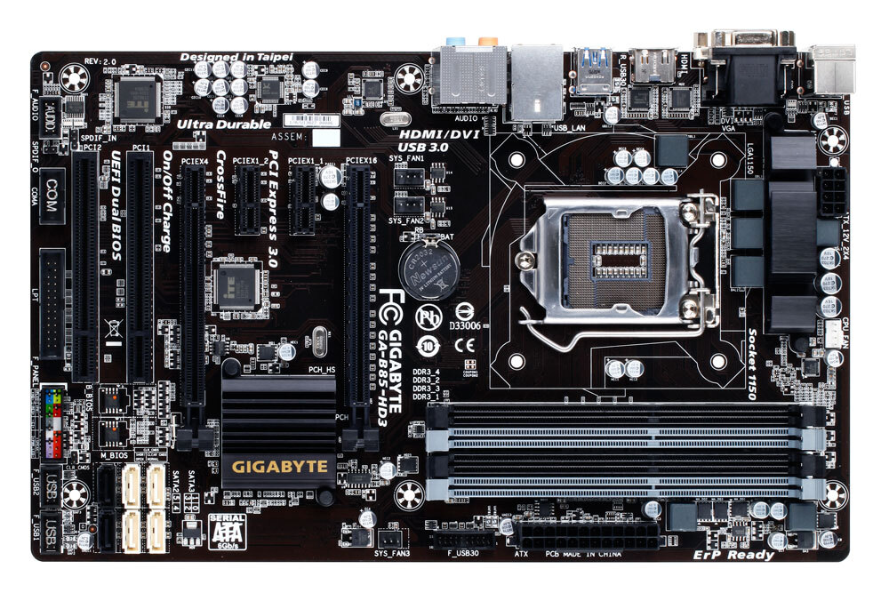 GA-B85-HD3 (Rev. 2.0) - Kluczowe cechy | Płyty główne GIGABYTE