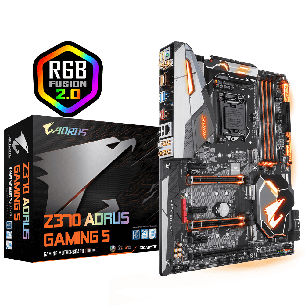 Z370 AORUS Gaming 5 (Rev. 1.0) - Преимущества | Материнские платы GIGABYTE