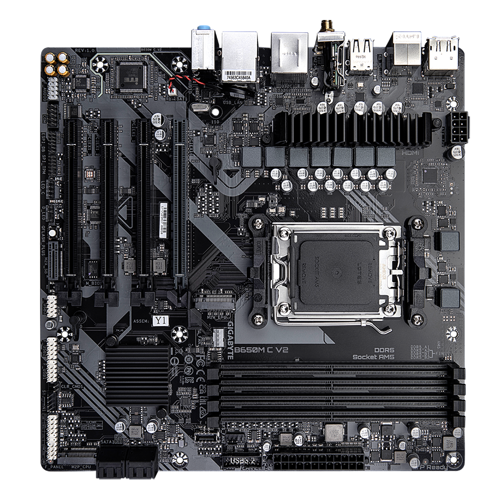 B650M C V2 (Rev. 1.0) - Kluczowe cechy | Płyty główne GIGABYTE