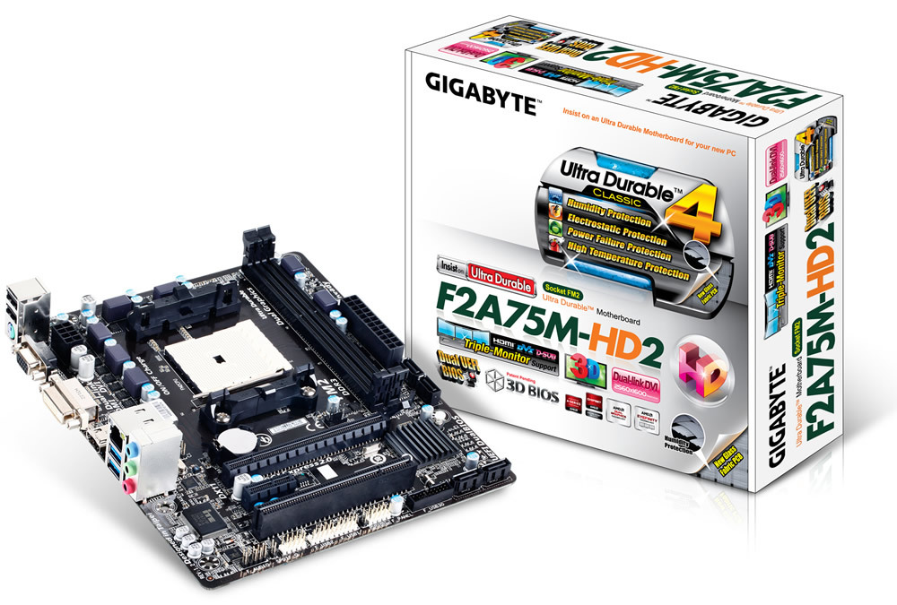 GA-F2A75M-HD2 (Rev. 1.2) - Преимущества | Материнские платы GIGABYTE