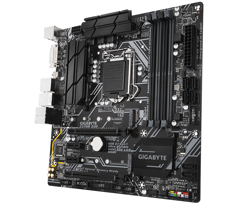Z370M D3H (Rev. 1.0) - Преимущества | Материнские платы GIGABYTE