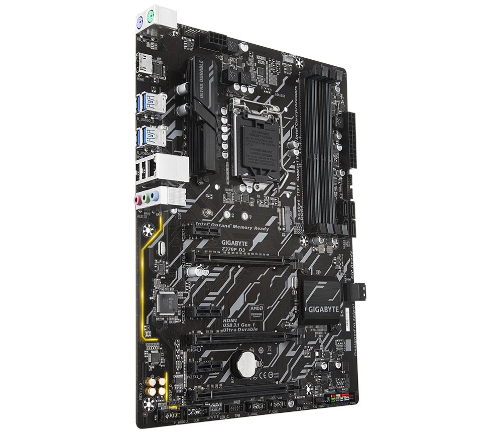 Z370P D3 (Rev. 1.0) - Преимущества | Материнские платы GIGABYTE