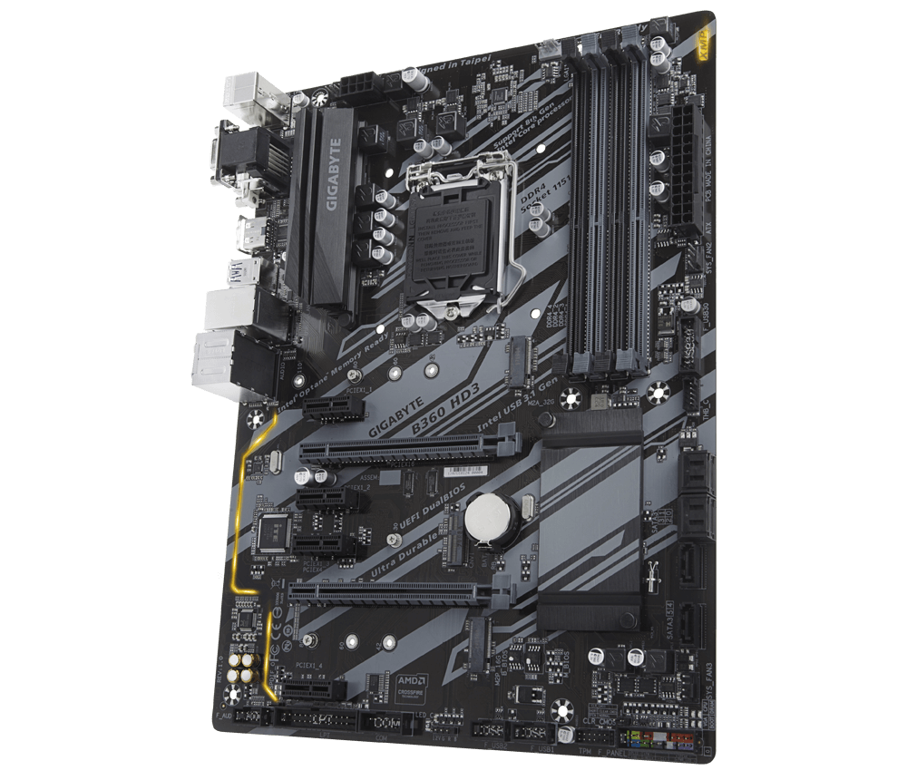 B360 HD3 (Rev. 1.0) - Преимущества | Материнские платы GIGABYTE