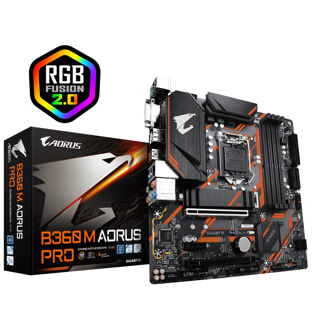 B360 M AORUS PRO (Rev. 1.0) - Kluczowe cechy | Płyty główne GIGABYTE