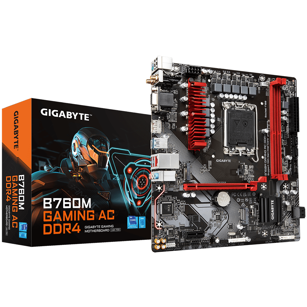 B760M GAMING AC DDR4 (Rev. 1.x) - Преимущества | Материнские платы GIGABYTE