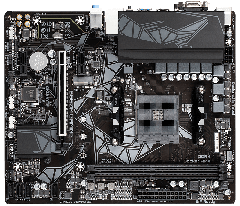 B550M GAMING (Rev. 1.x) - Преимущества | Материнские платы GIGABYTE