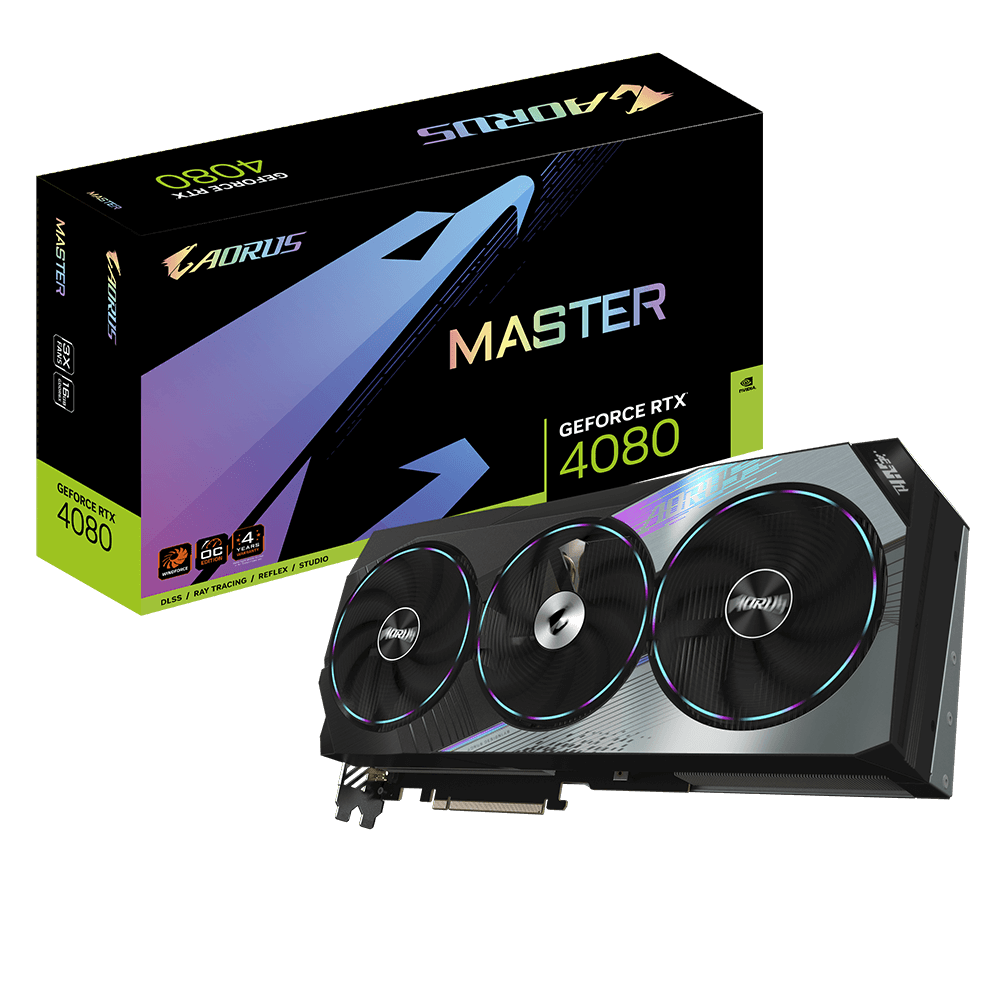 Gigabyte Rtx 4080 Aorus Master 16gb Graphic Card