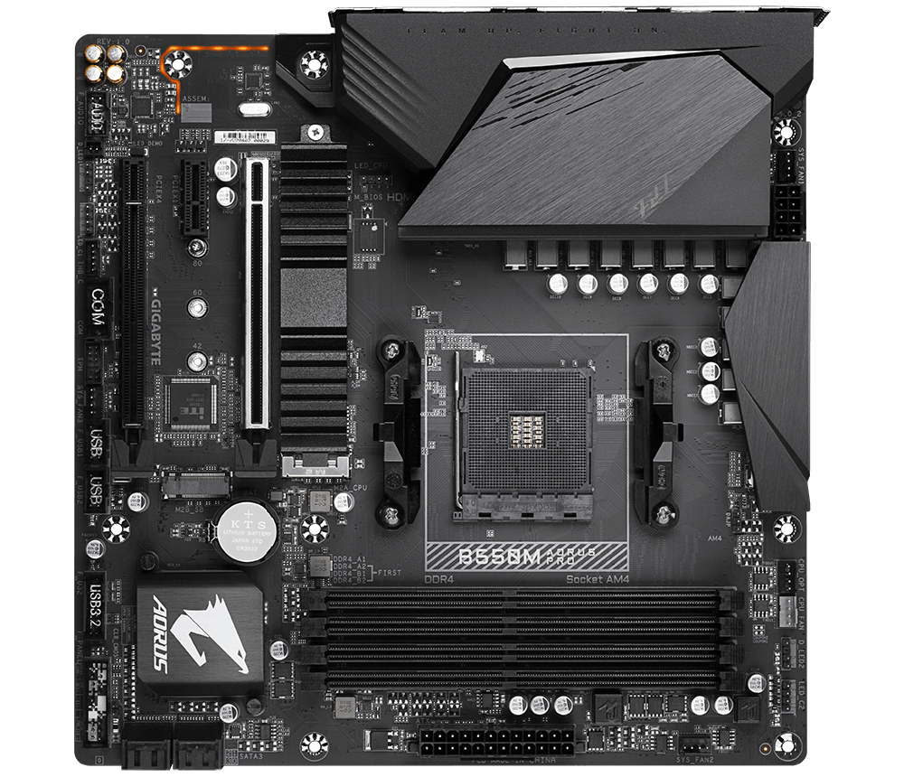 B550M AORUS PRO (Rev. 1.0) - Key features | Motherboard GIGABYTE