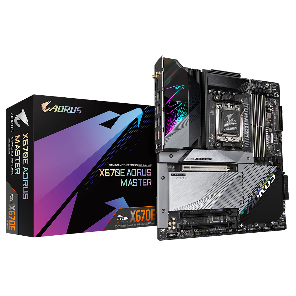X670e Aorus Master Rev 10 Преимущества Материнские платы Gigabyte 