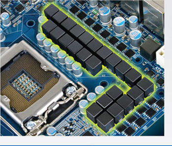 GIGABYTE 24 Phase Power motherboards