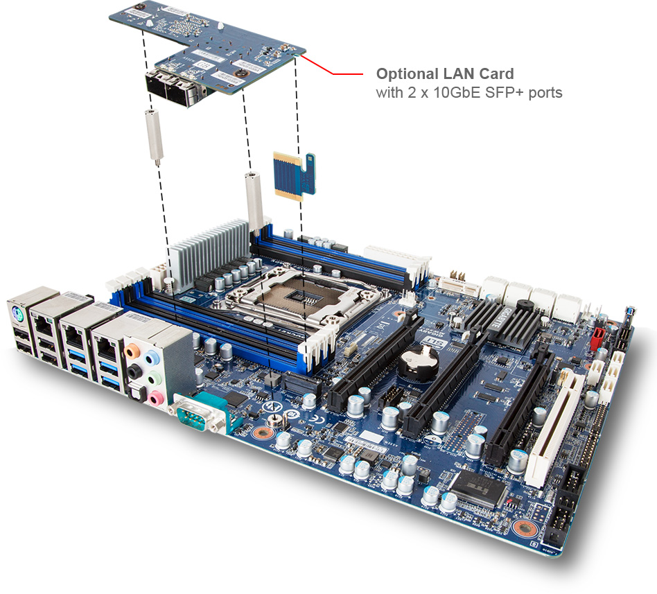 Network Card On Motherboard