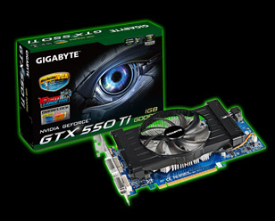 GIGABYTE GeForce 500 Series