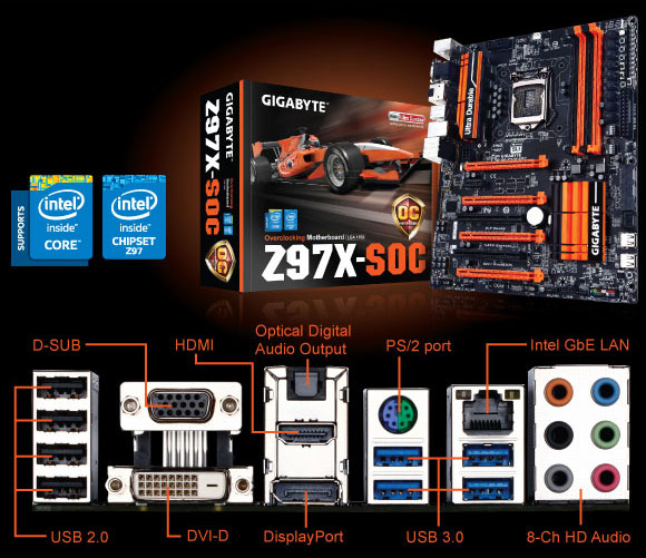 GIGABYTE 9 Series Overclocking Motherboards
