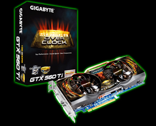 GIGABYTE GeForce 500 Series