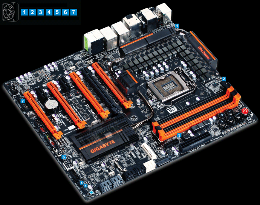 GIGABYTE Z77X-UP7 Motherboard