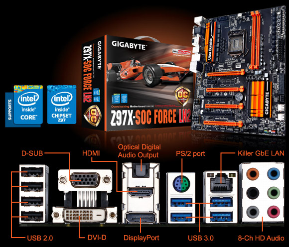 GIGABYTE 9 Series Overclocking Motherboards