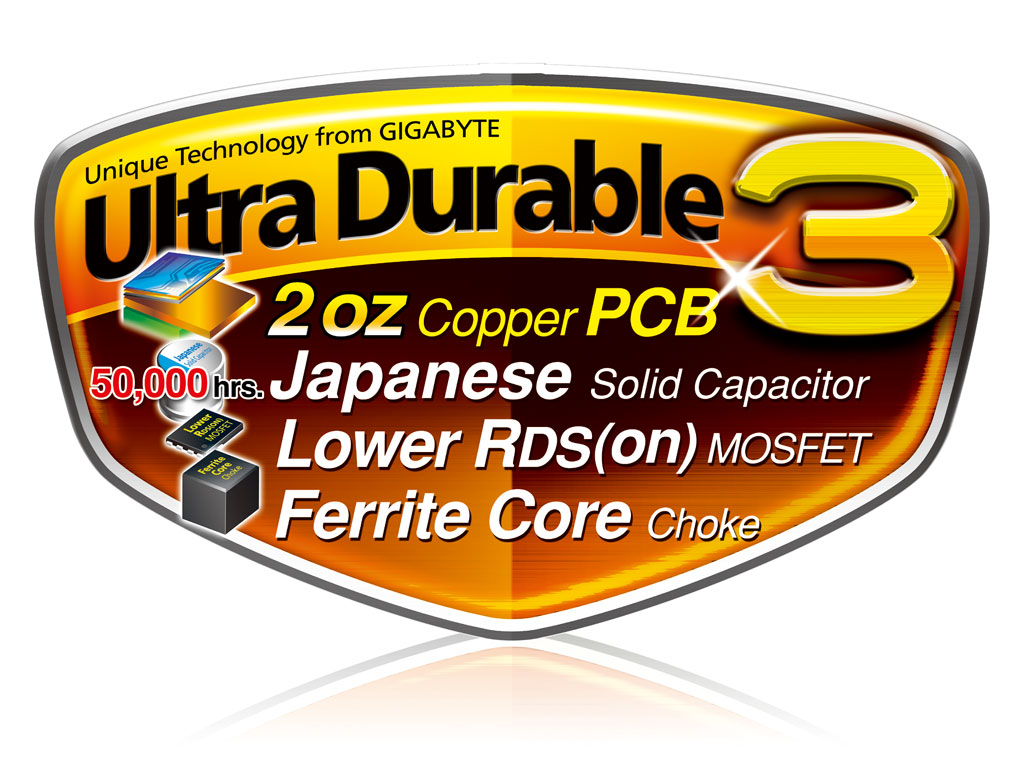 -- GIGABYTE -- Ultra Durable 3 Motherboards