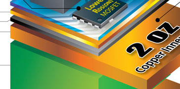 GIGABYTE - 2 oz Copper PCB - Ultra Durable 3 - X58 - P45 motherboards